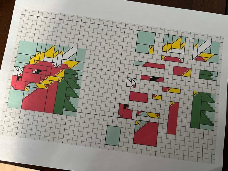 Dragon Slayer – One Stitch at a Time