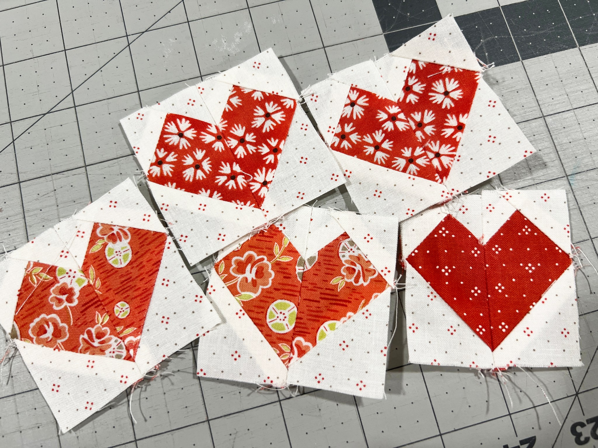 Hearts a-plenty! – One Stitch at a Time